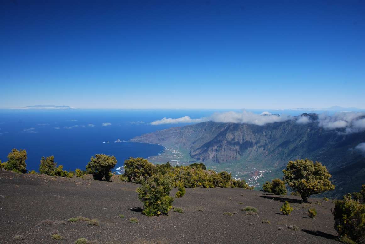 El Hierro - Malpaso - Sichtweite